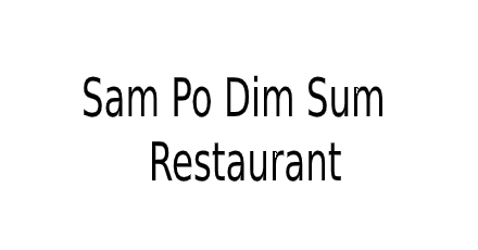 Sam Po Dim Sum Restaurant Near Me - Pickup and Delivery