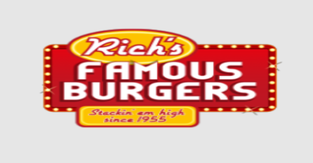 Rich's Famous Burgers Near Me - Pickup and Delivery